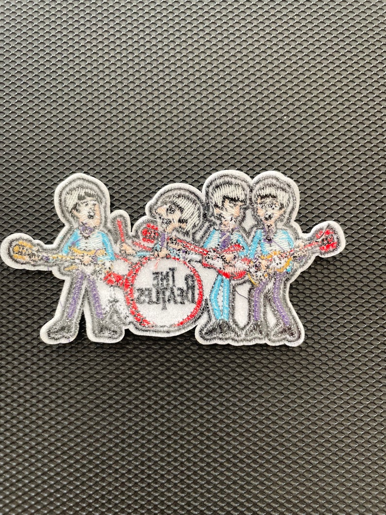 The Beatles Rock Band Vintage Embroidered Clothing Patch - Etsy