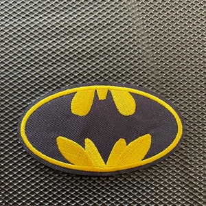 Batman Logo Marvel Embroidered Patches Iron/sew on NEW Set of 2 - Etsy