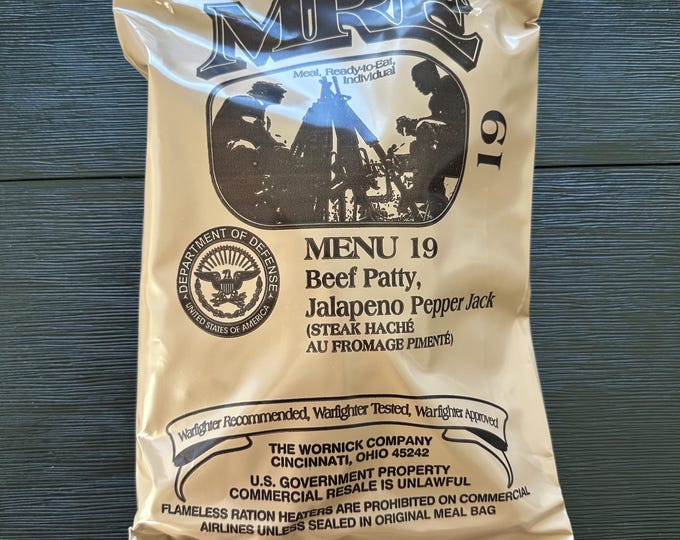 MRE meal Ready to Eat Funny Military Sticker - Etsy
