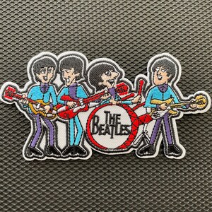 The Beatles Rock Band Vintage Embroidered Clothing Patch - Etsy