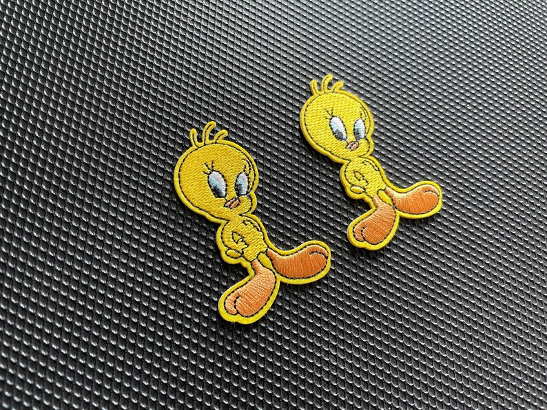 Tweety Bird Looney Tunes Character Embroidered Patch Iron/sew on NEW ...