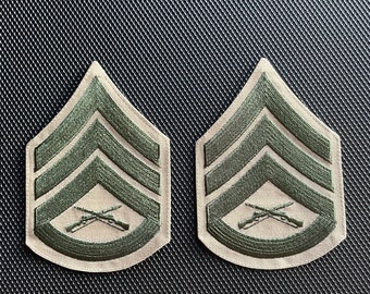 USMC Ssgt Staff Sergeant Chevrons NEW Set of 2 Dress Blue Male - Etsy