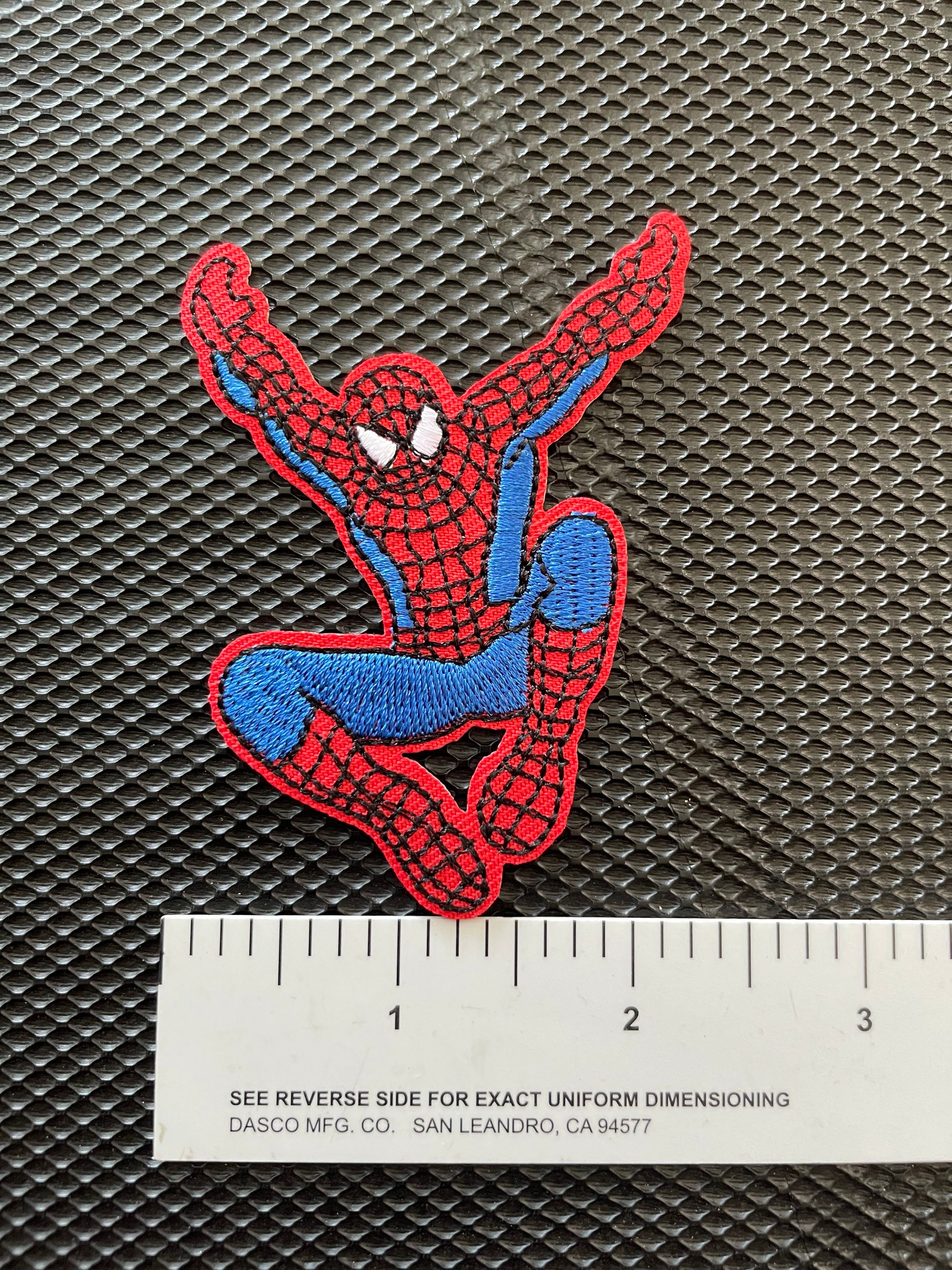 Spider Man Character Embroidered Patches Iron/sew on NEW Set of 2 - Etsy