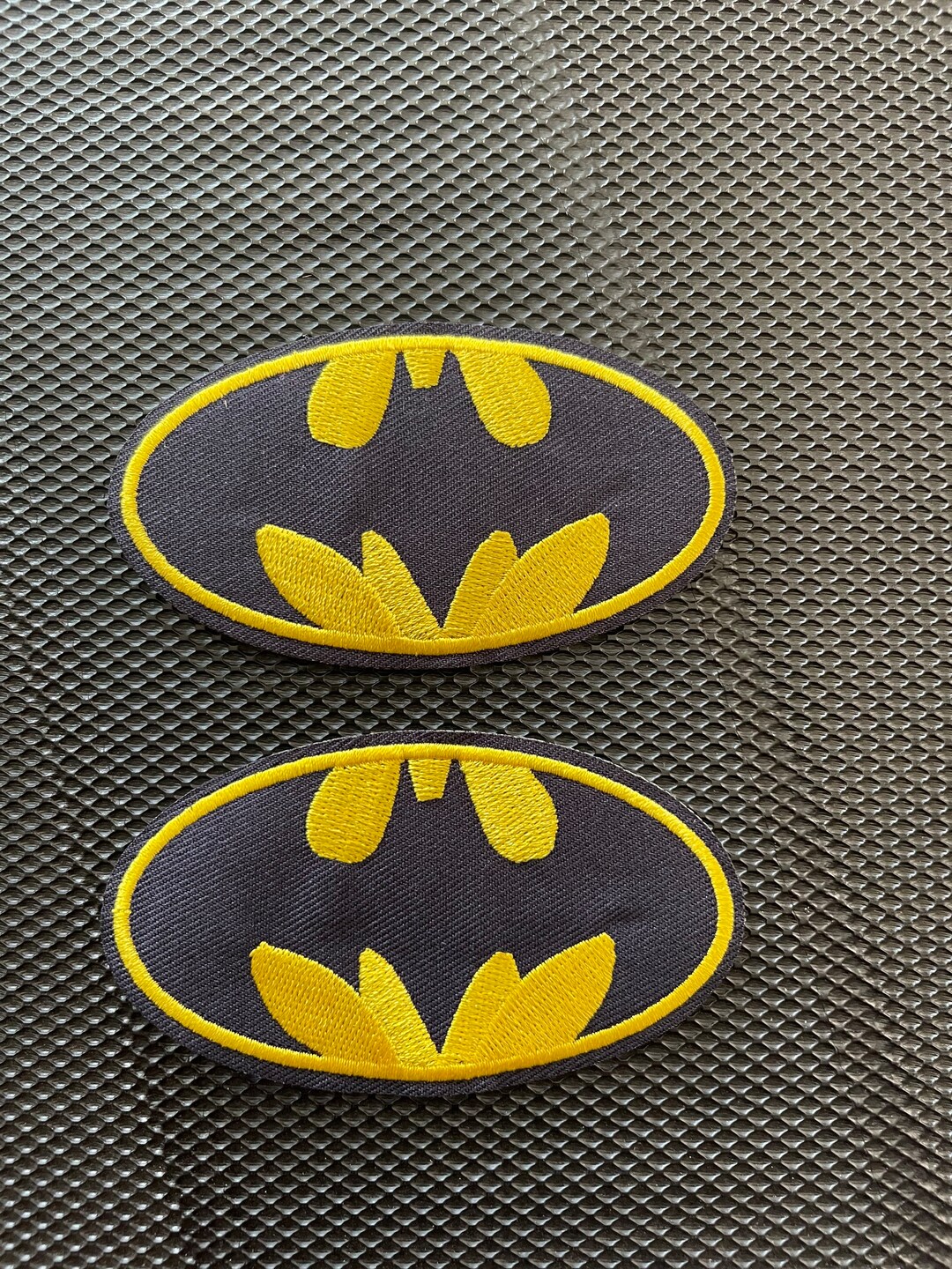 Batman Logo Marvel Embroidered Patches Iron/sew on NEW Set of 2 - Etsy
