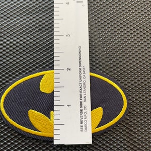 Batman Logo Marvel Embroidered Patches Iron/sew on NEW Set of 2 - Etsy