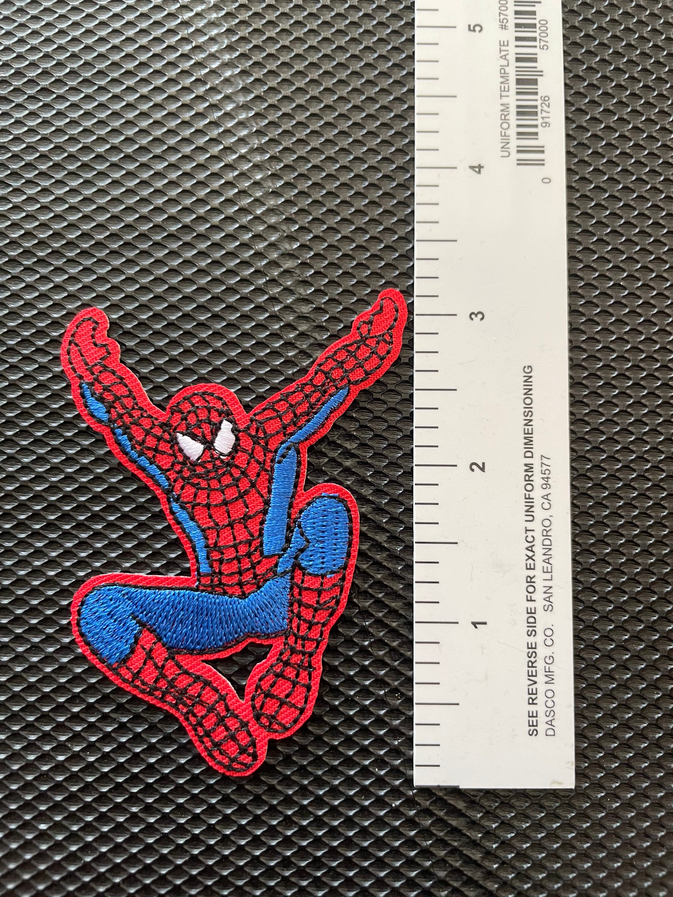 Spider Man Character Embroidered Patches Iron/sew on NEW Set of 2 - Etsy