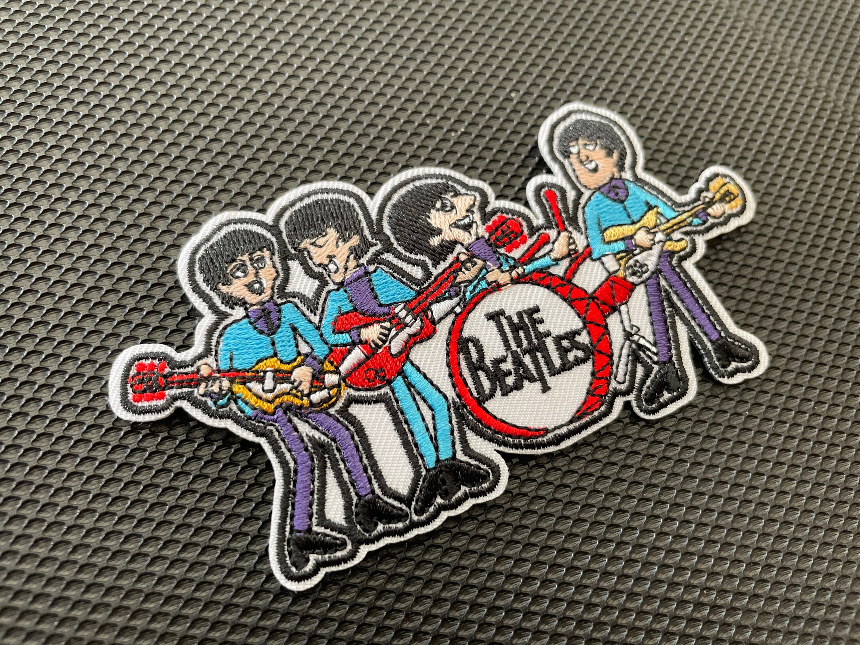 The Beatles Rock Band Vintage Embroidered Clothing Patch - Etsy