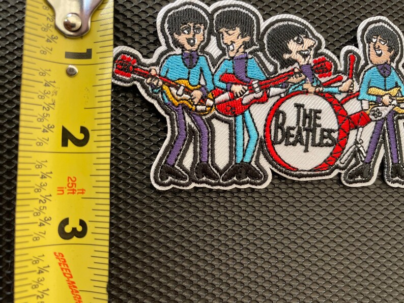 The Beatles Rock Band Vintage Embroidered Clothing Patch - Etsy
