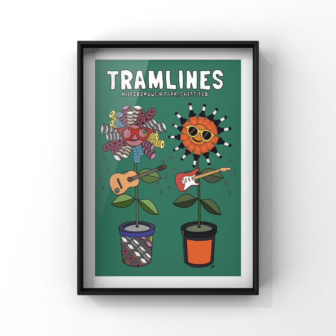 Tramlines Festival Tramlines Poster Unofficial Tramlines Hillsborough ...