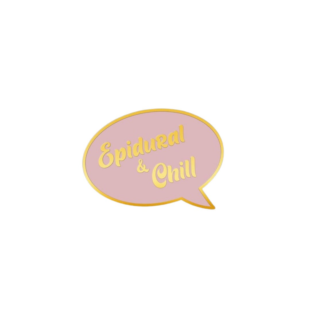 Epidural & Chill Pin - Etsy