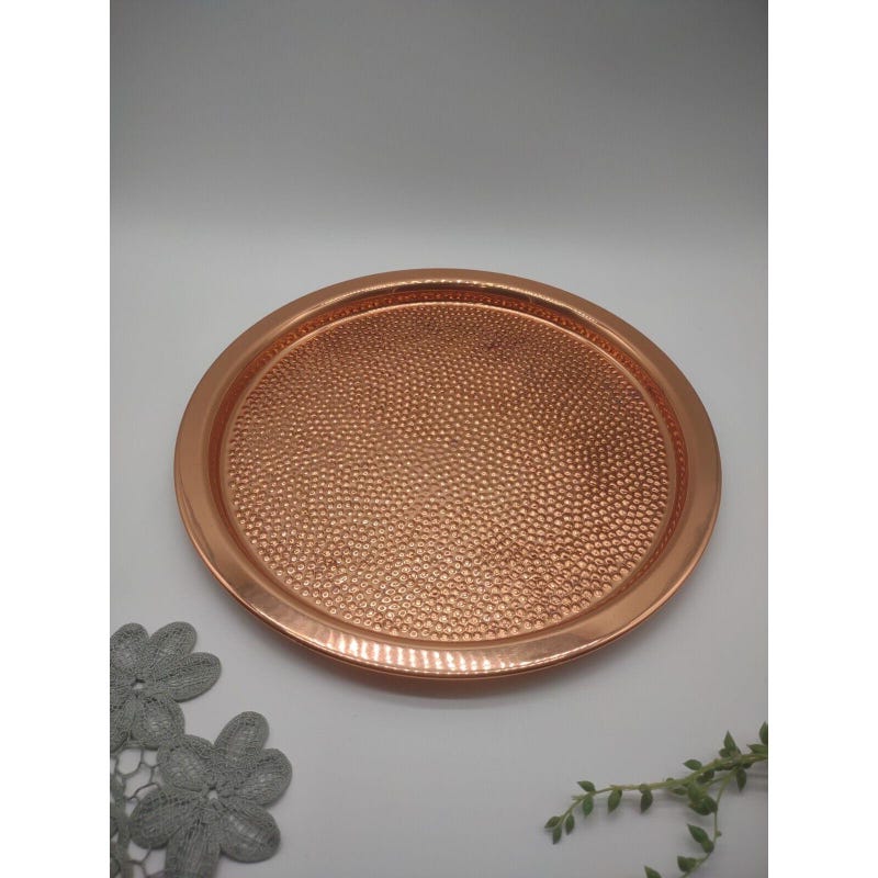 Large Copper Tray - Etsy