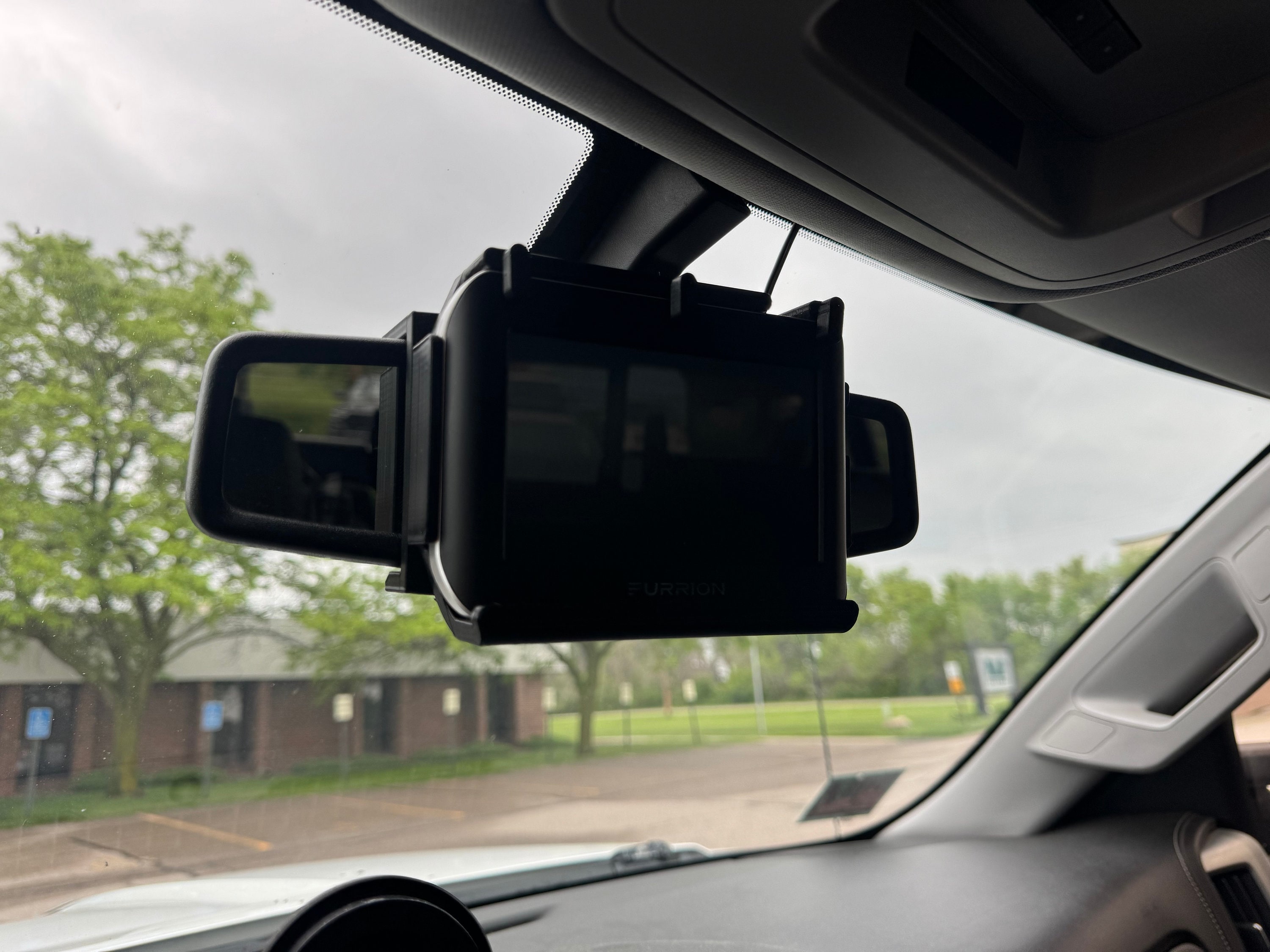 Rearview Mirror Mount for Furrion Vision S - 5" Inch Screen - Fits GM ...