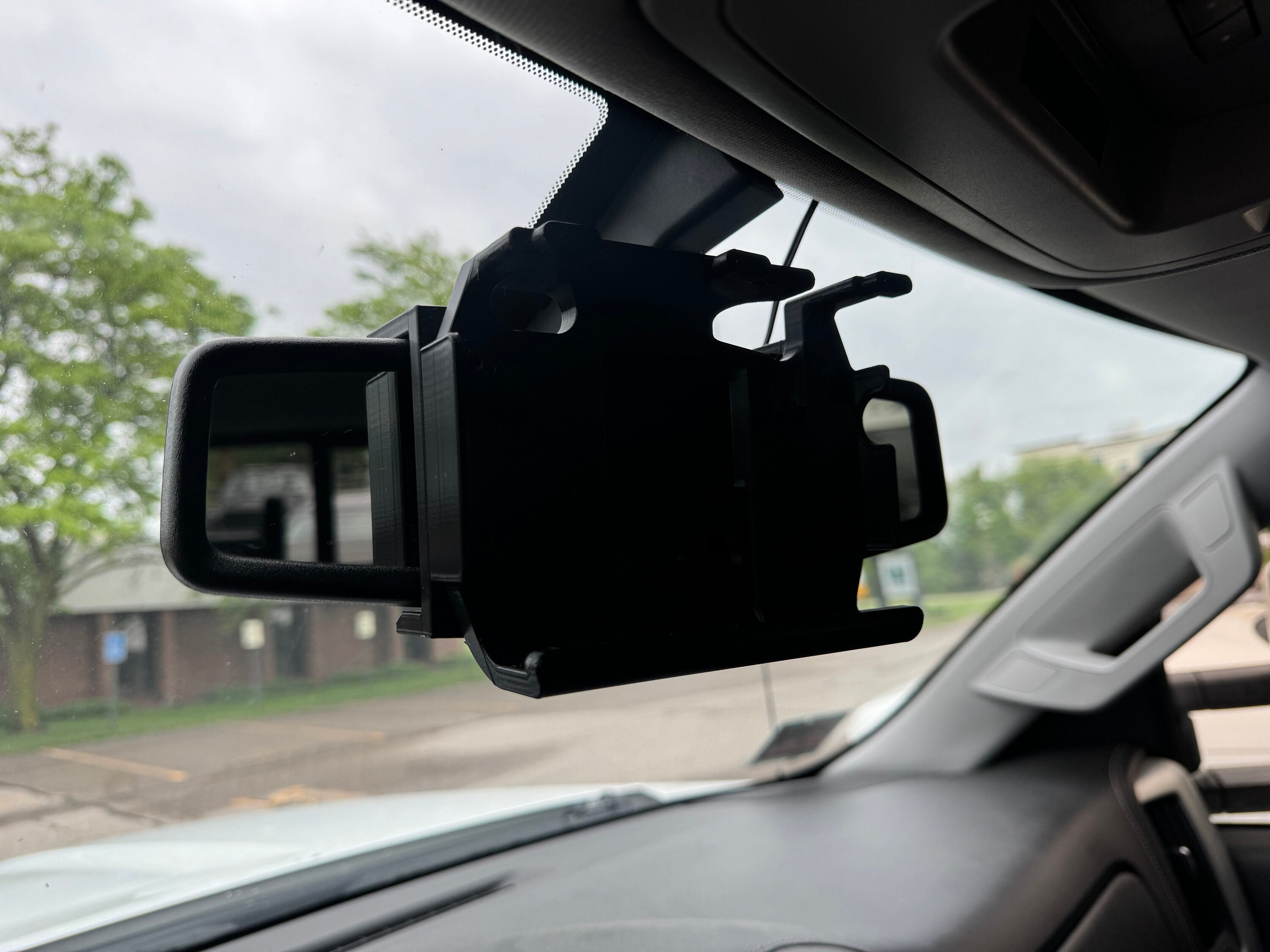 Rearview Mirror Mount for Furrion Vision S - 5" Inch Screen - Fits GM ...
