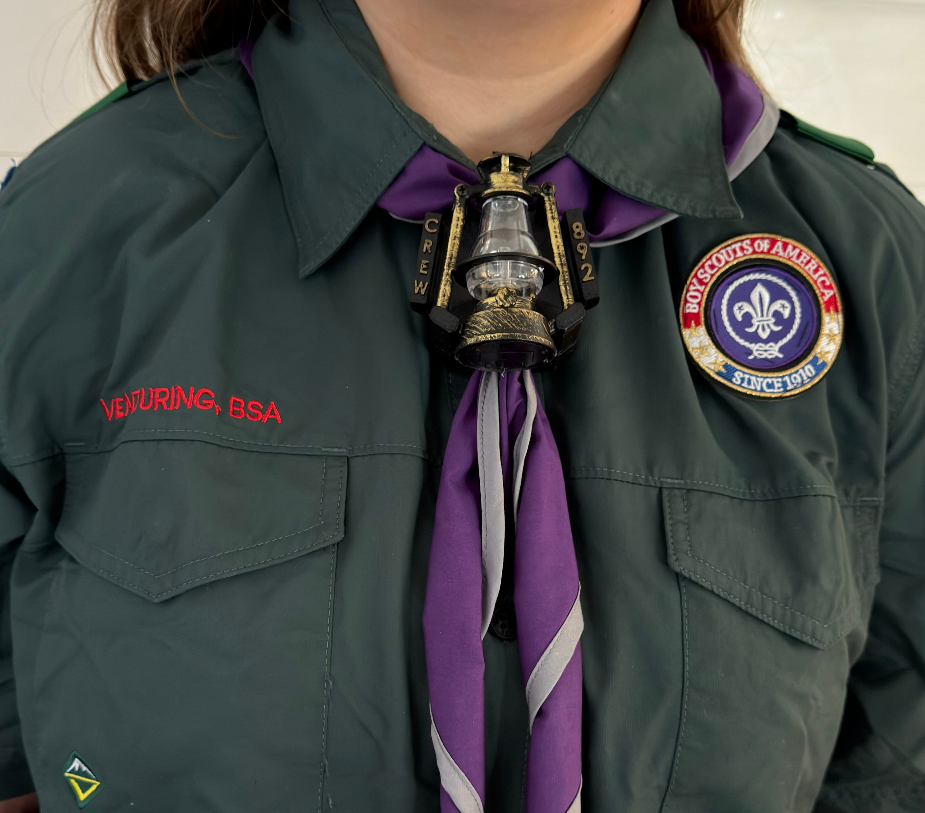 Lighted Lantern Scout Woggle Neckerchief Slide - Etsy