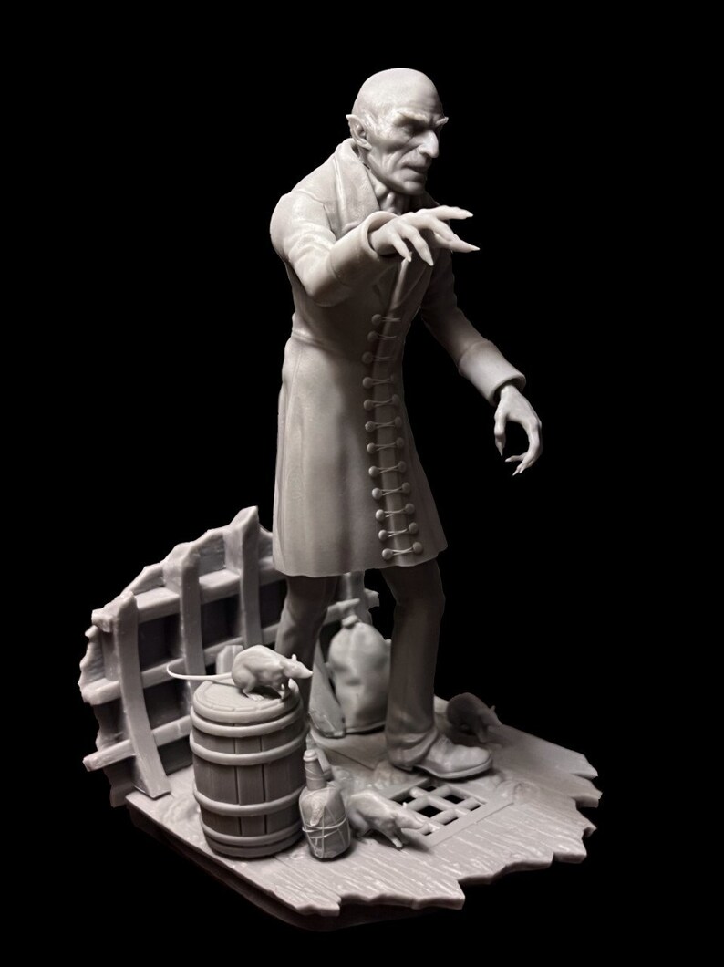 Monolith Toys 9 Nosferatu Grey Colored Model Kit Aurora - Etsy