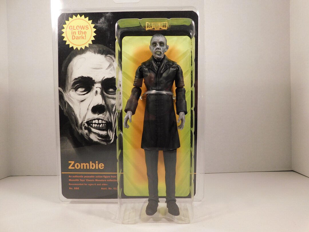 Zombie 8" Horror Action Figure Model Variant Non-glow Version Retired ...
