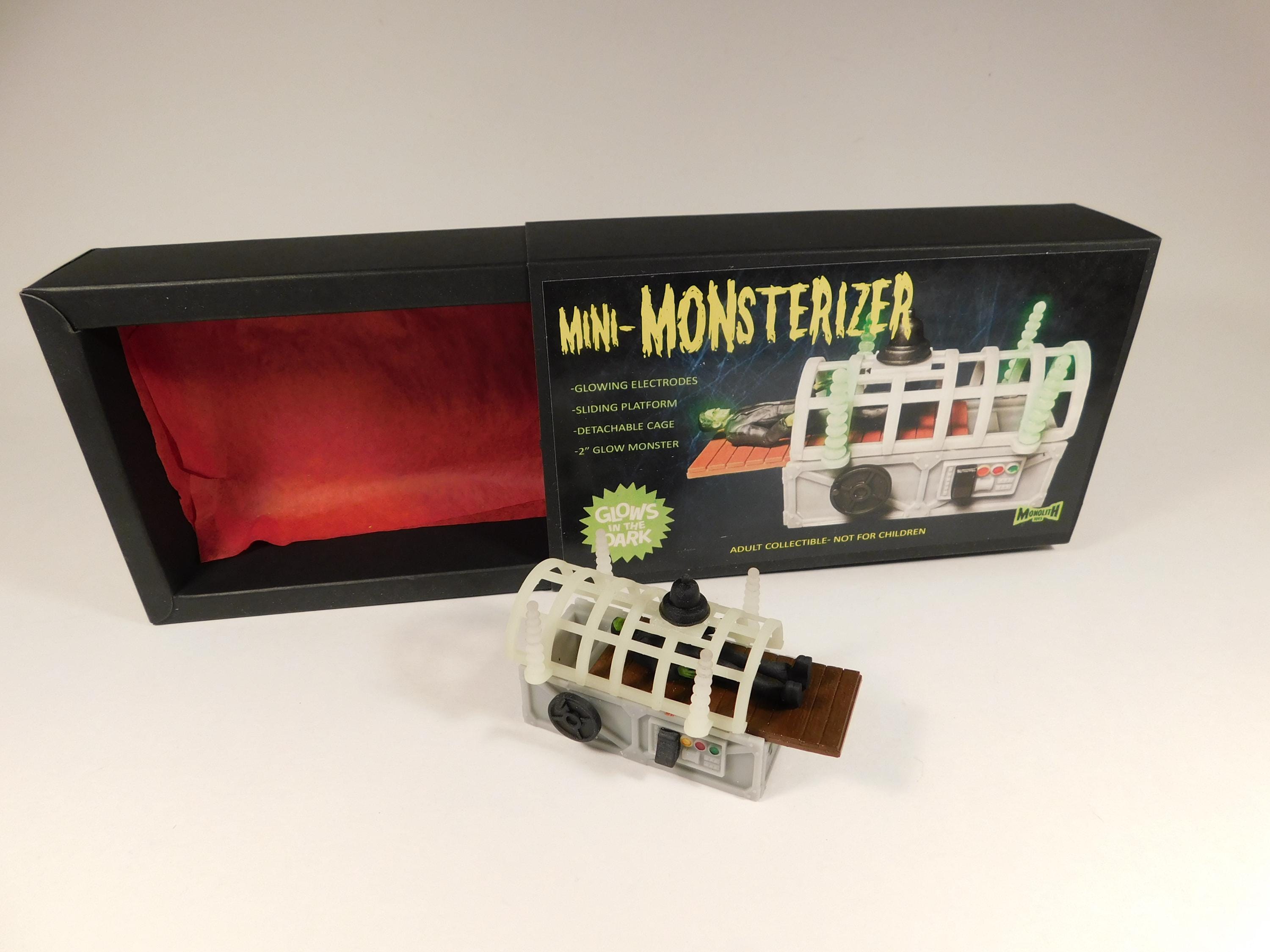 Mini Monsterizer With Vampire 2" Frankenstein Figure Variant Retro ...