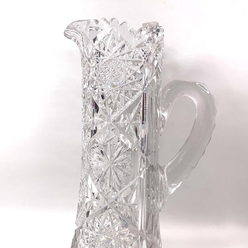 Crystal Pitcher - Etsy