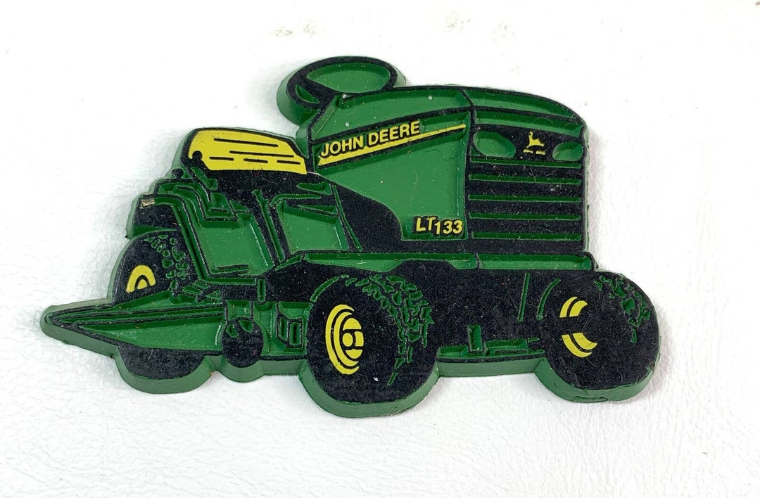 Vintage John Deere Refrigerator Magnet Riding Lawn Mower - Etsy