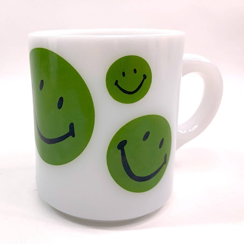 Ceramic Smiley Mugs - Etsy