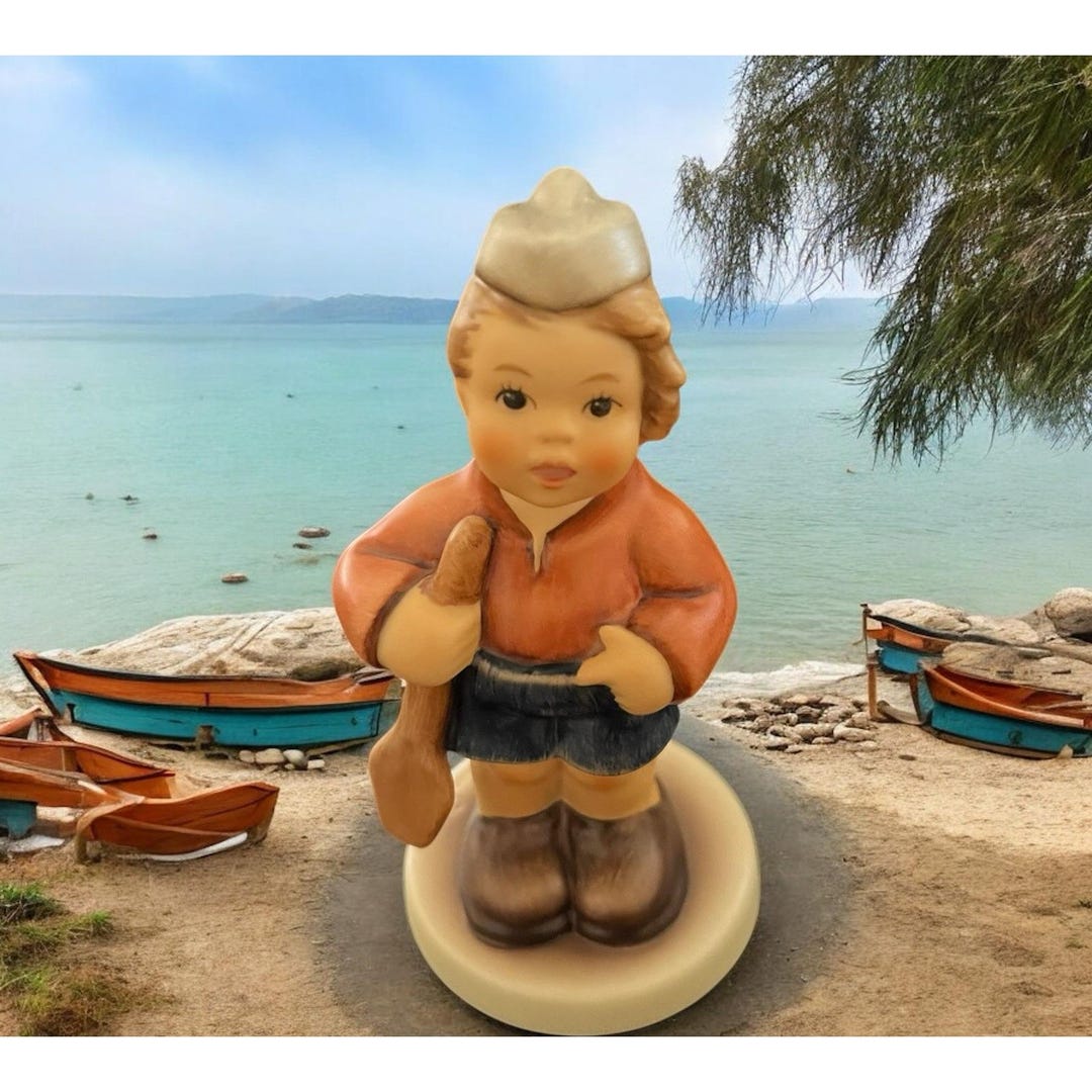 2001 Goebel Hummel First Mate Young Boy Figurine 2148/6 Vintage 3.5 ...