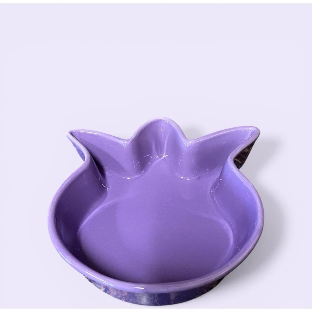 Chantal Purple Lavender Tulip Baking Casserole Dish Bowl 1 1/4 Quart ...