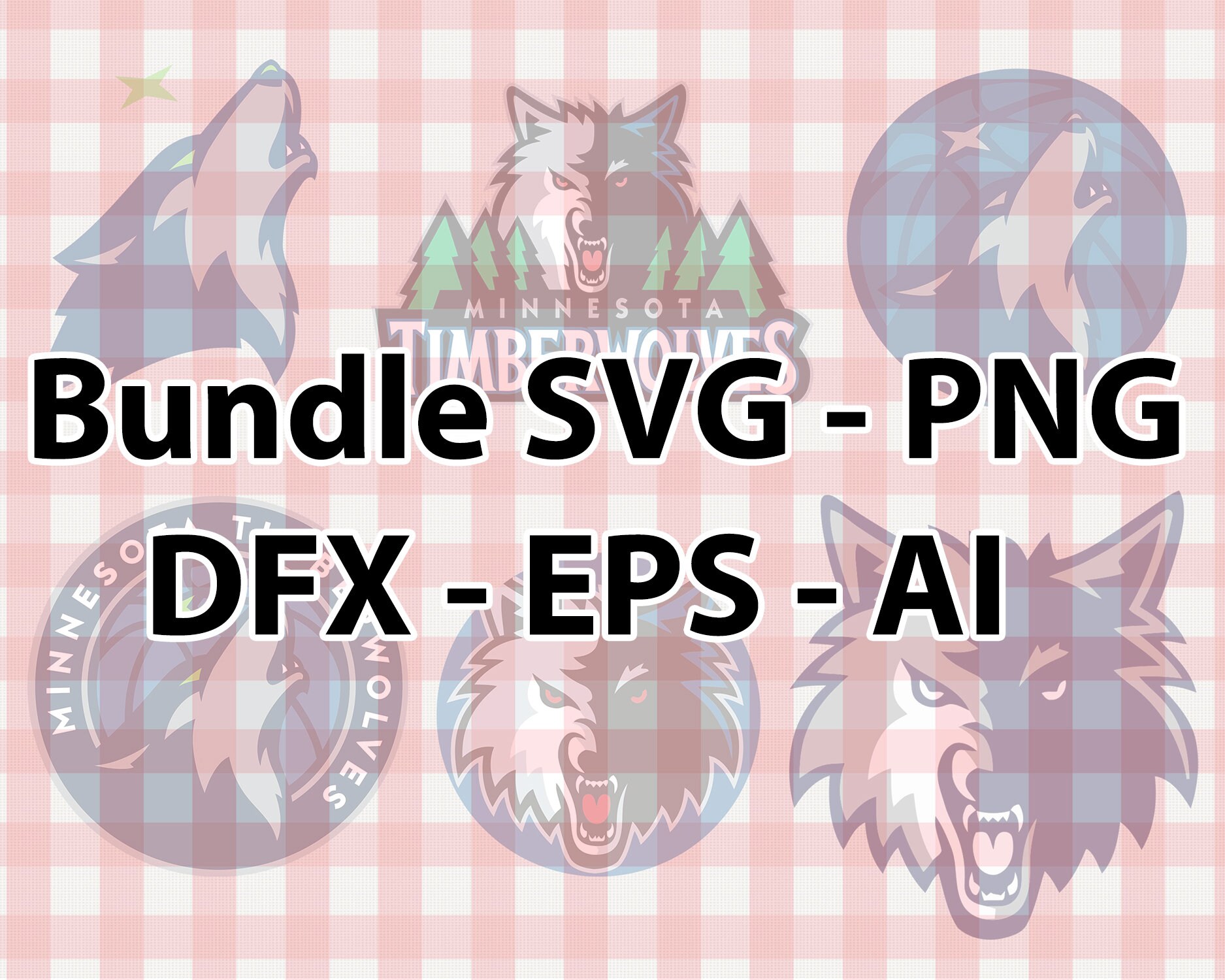 Minnesota-timberwolves-svg Svg File for Cricut Layered Svg - Etsy