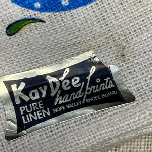 Kay Dee Linen Vintage Hand Towel Tea Towel - Etsy