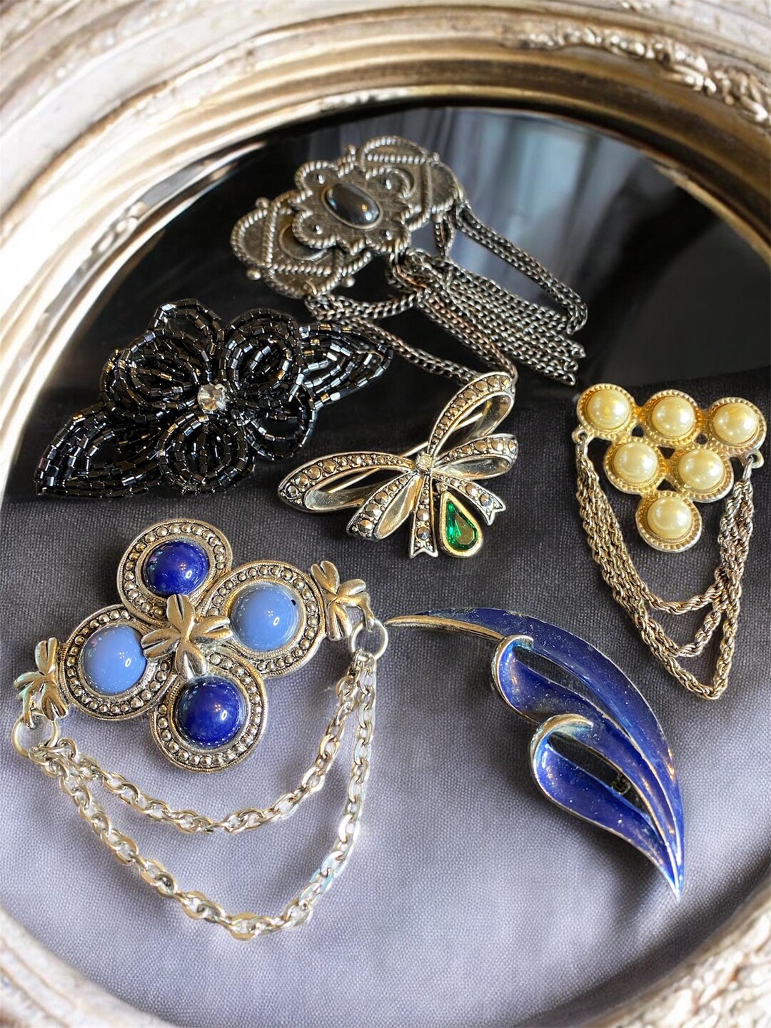 Vintage Lot of Whimsy Goth Brooches - Etsy