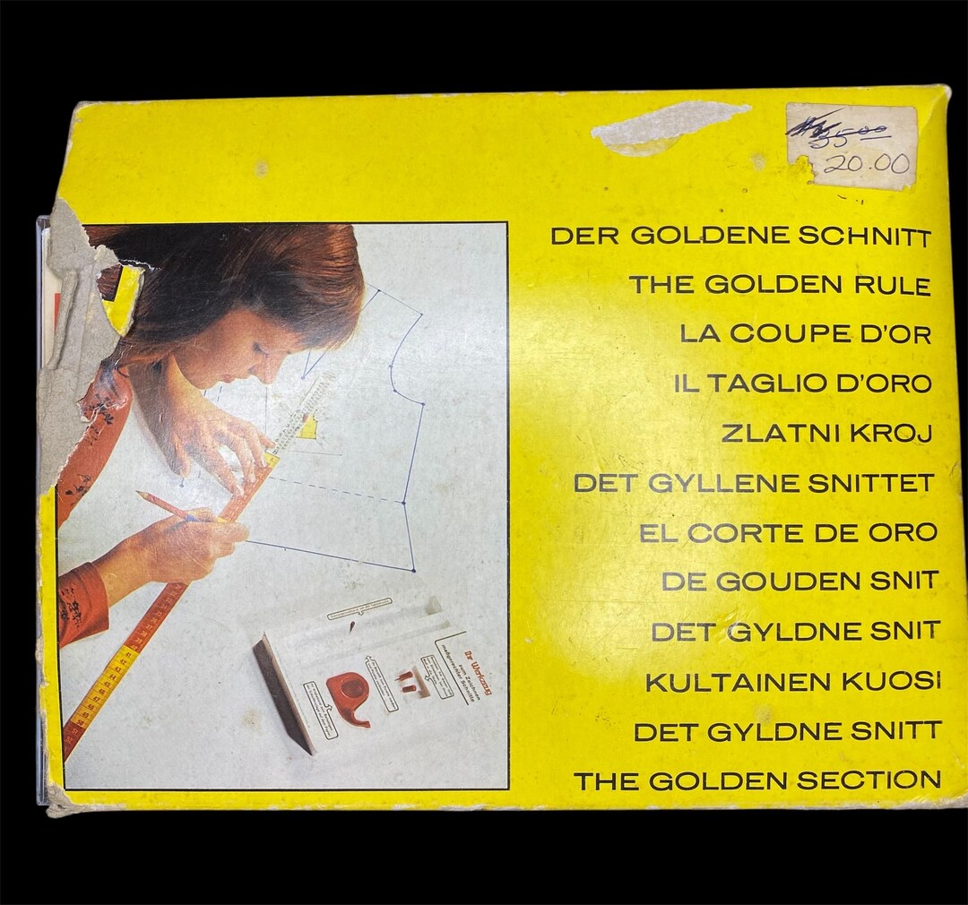 Lutterloh System International Vintage Sewing Pattern Kit the Golden ...
