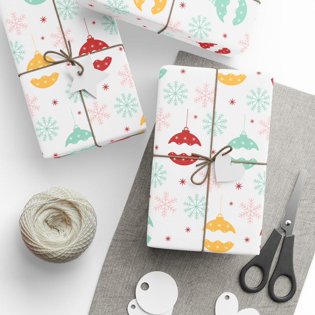 Festive Christmas Wrapping Paper 2024 Holiday Collection - Etsy
