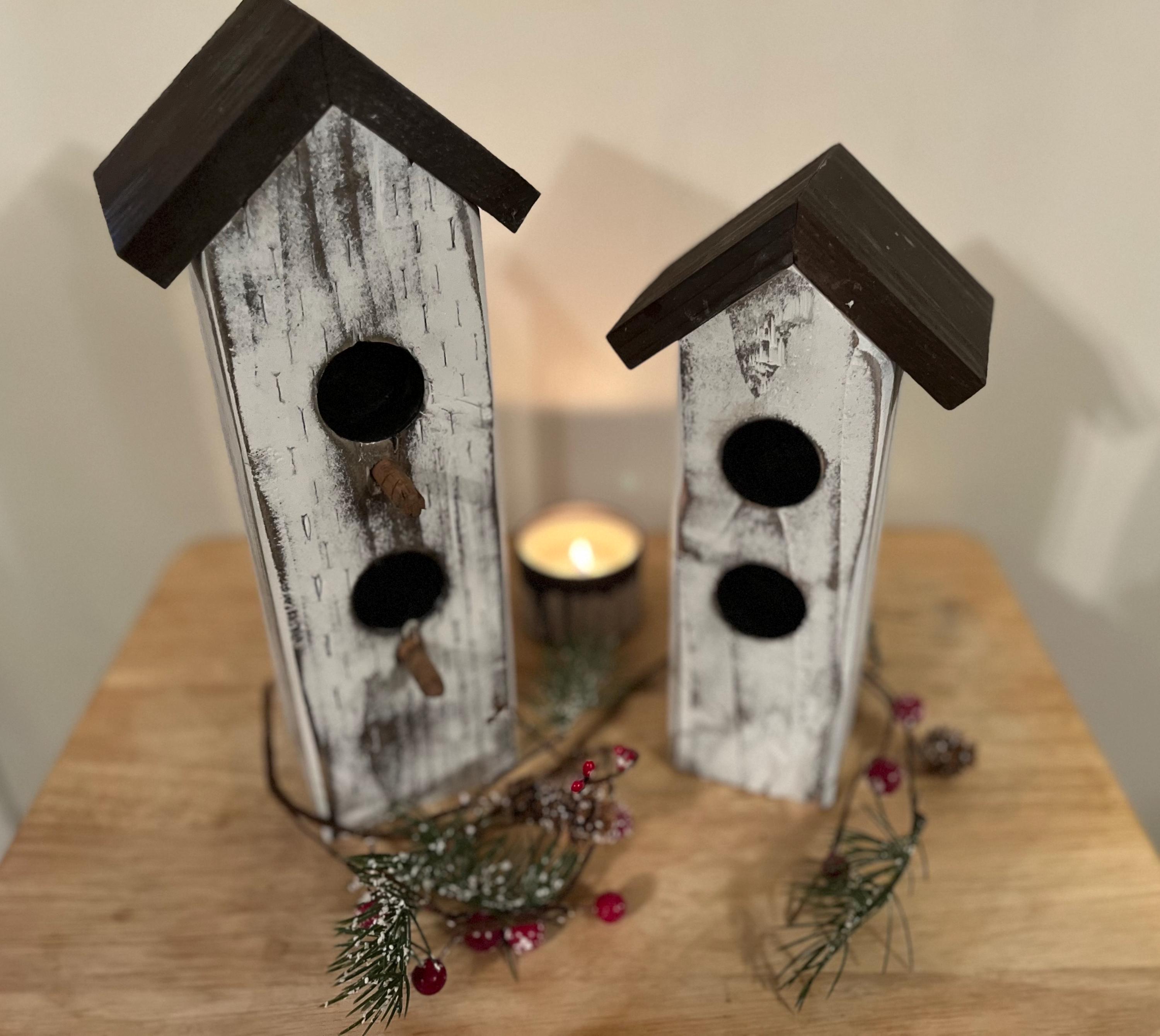 Christmas Birdhouse Decorations - Etsy