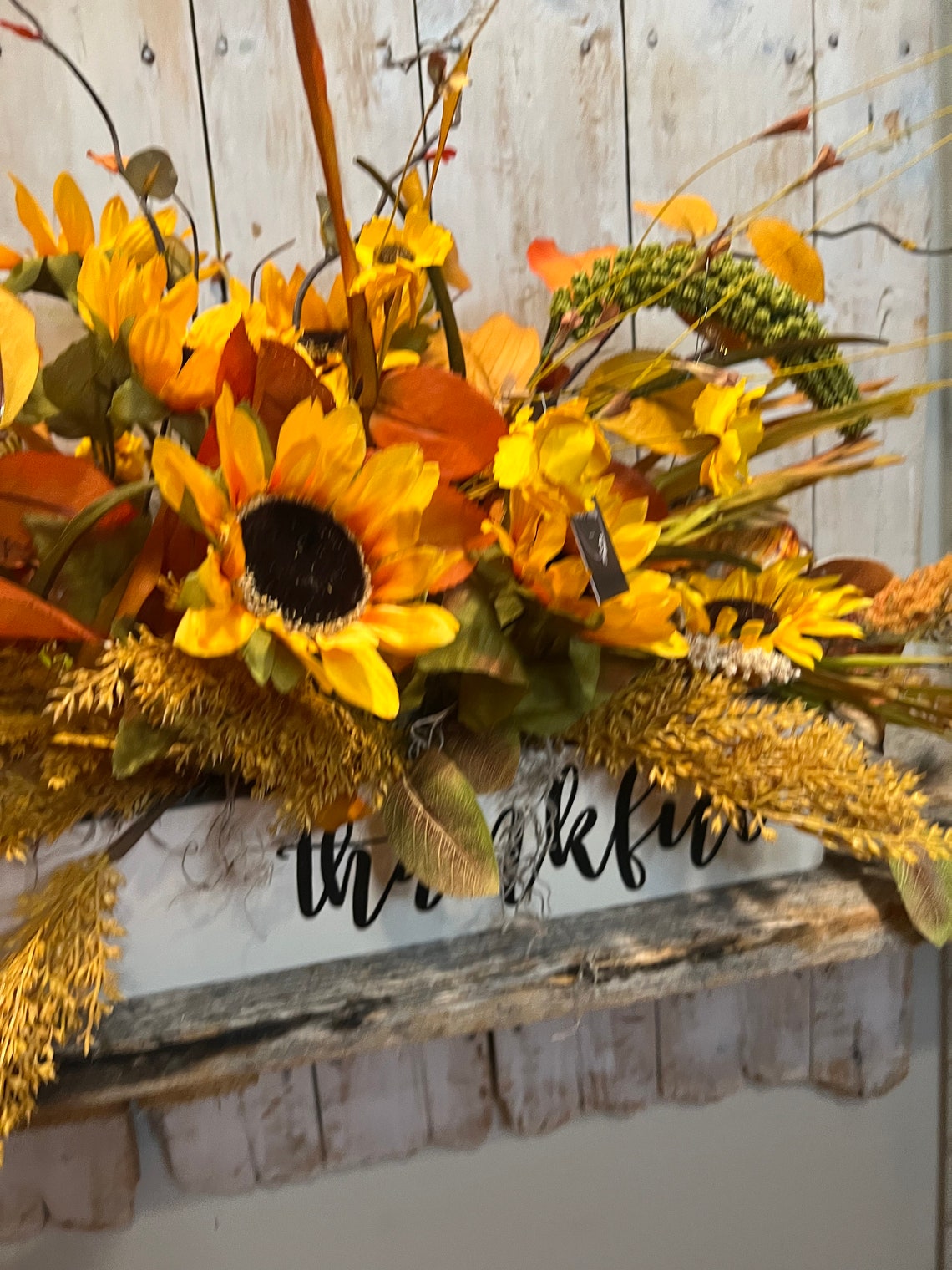 Fall Centerpiece, Sunflower Centerpiece, Fall Decor, Fall Table, Fall ...