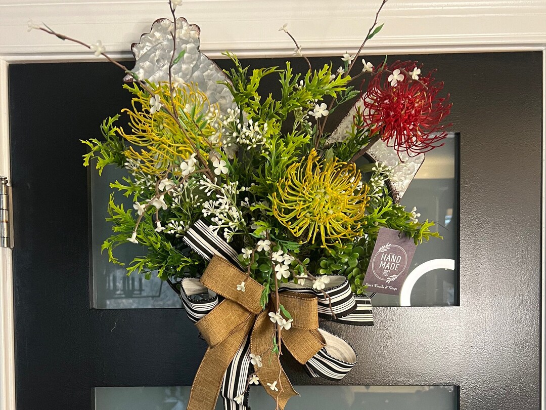 Rustic Door Hanger Spring Door Hanger Spring Decor - Etsy