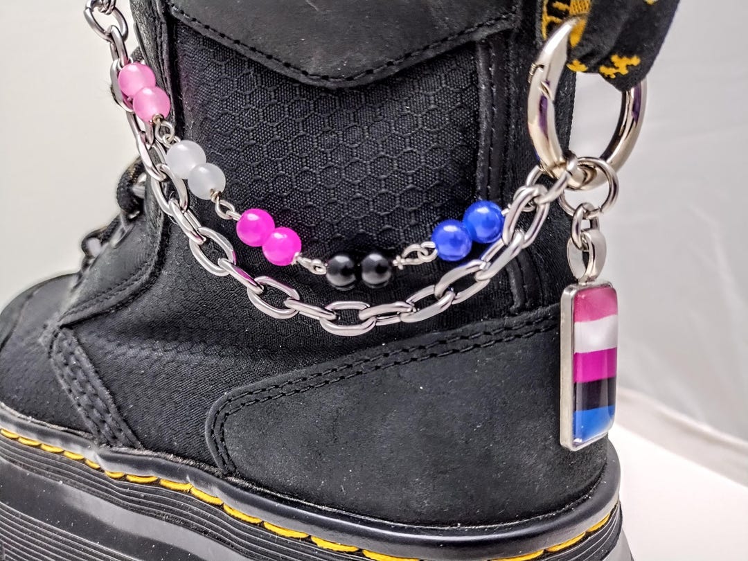 Gender Fluid Pride Boot Chain - Etsy
