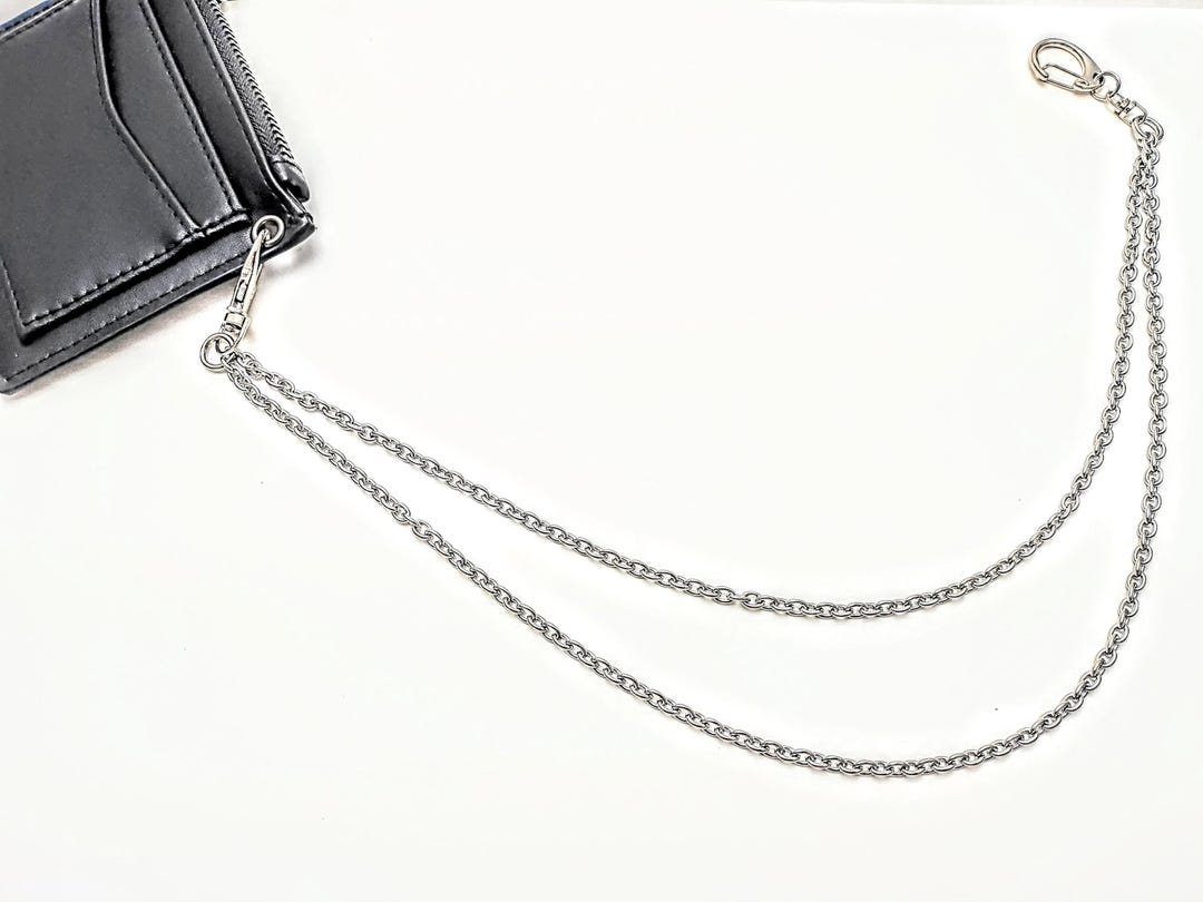 Double Chain Wallet Chain Belt Loop Pant Chain Punk Rock Goth 90s ...