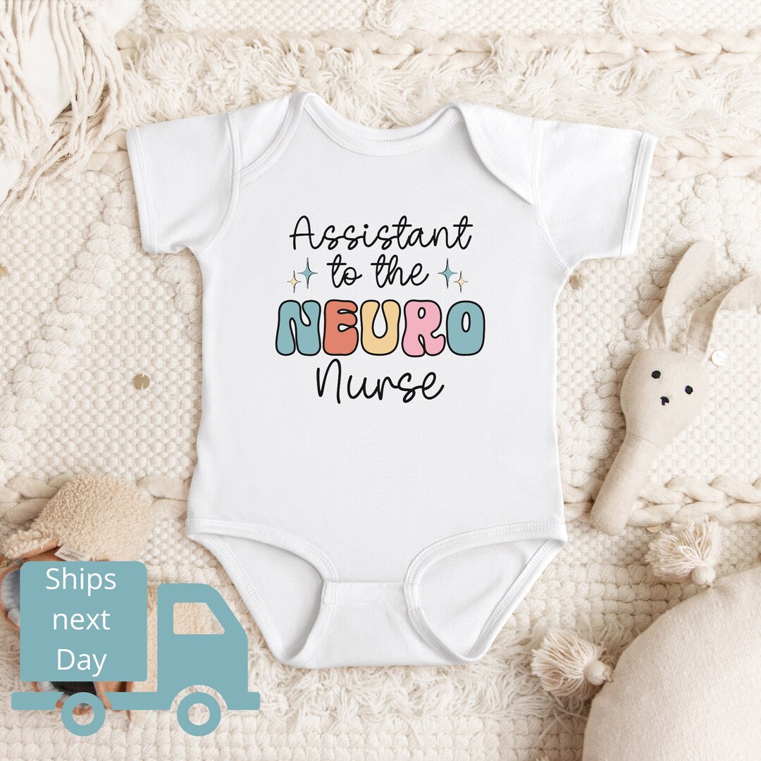 Neuro Nurse Bodysuit, Cute Nurse Baby Gift, Profession, Baby Shower ...