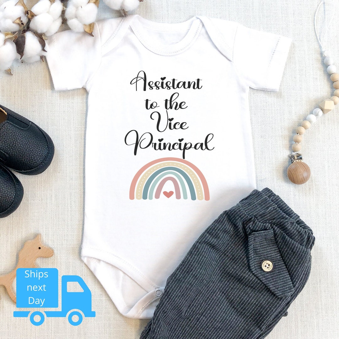 Vice Principal Bodysuit, Vice Principal Gift, Baby Gift Principal ...