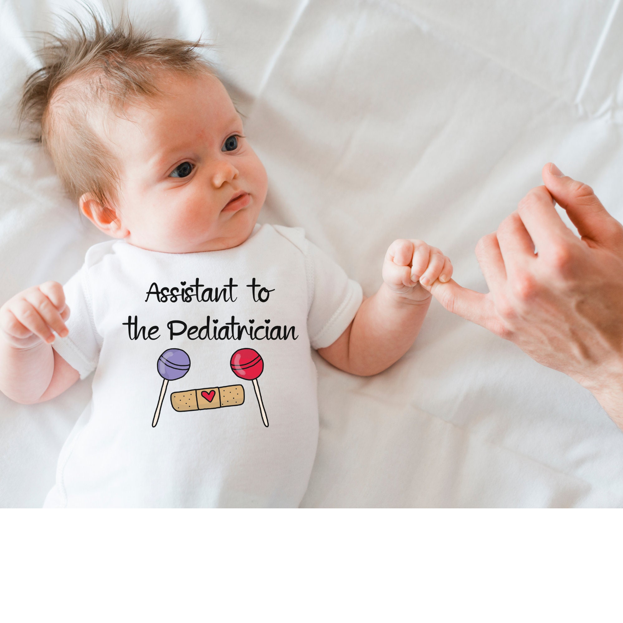 Pediatrician Onesie, Cute Pediatrician Gift, Baby Gift for Pediatrician ...