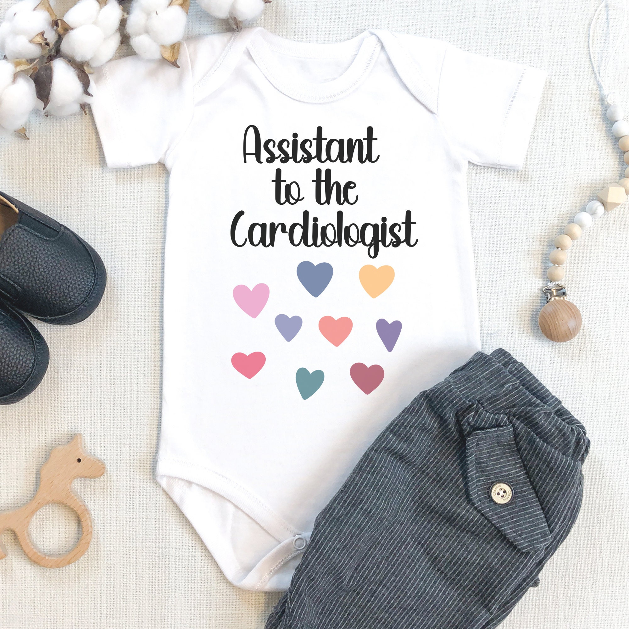Cardiologist Bodysuit Cute Cardiologist Baby Gift Profession - Etsy