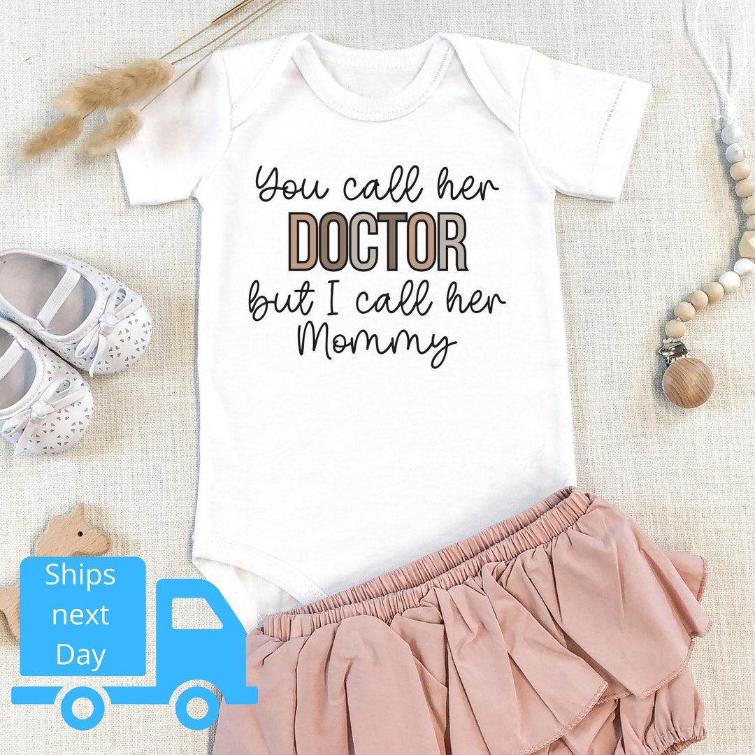 Future Doctor Baby Bodysuit, 100% Cotton, Baby Shower Gift - Etsy