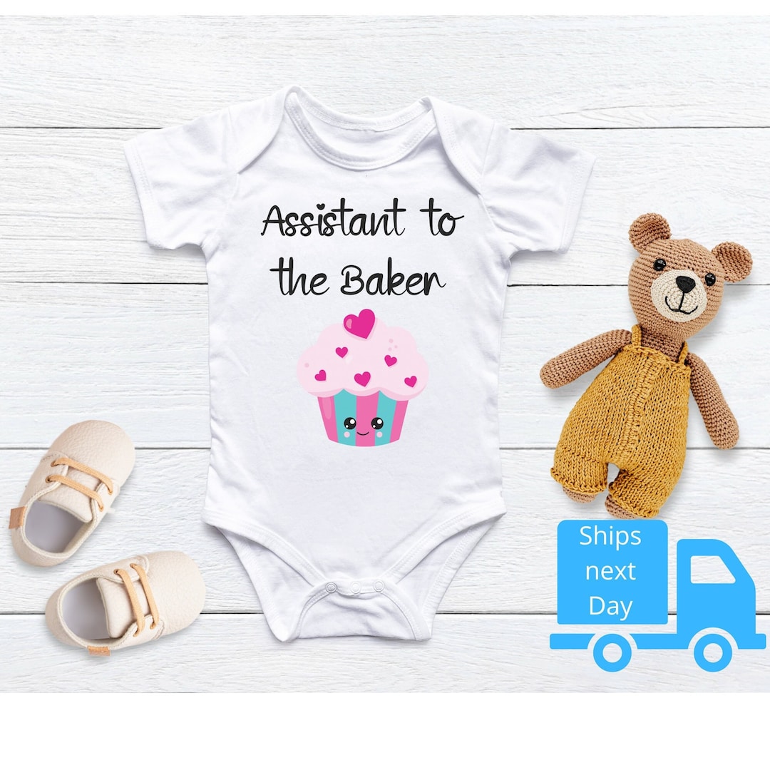 Baker Bodysuit , Cute Baker Gift, Baby Gift Baker, Baker, Profession ...