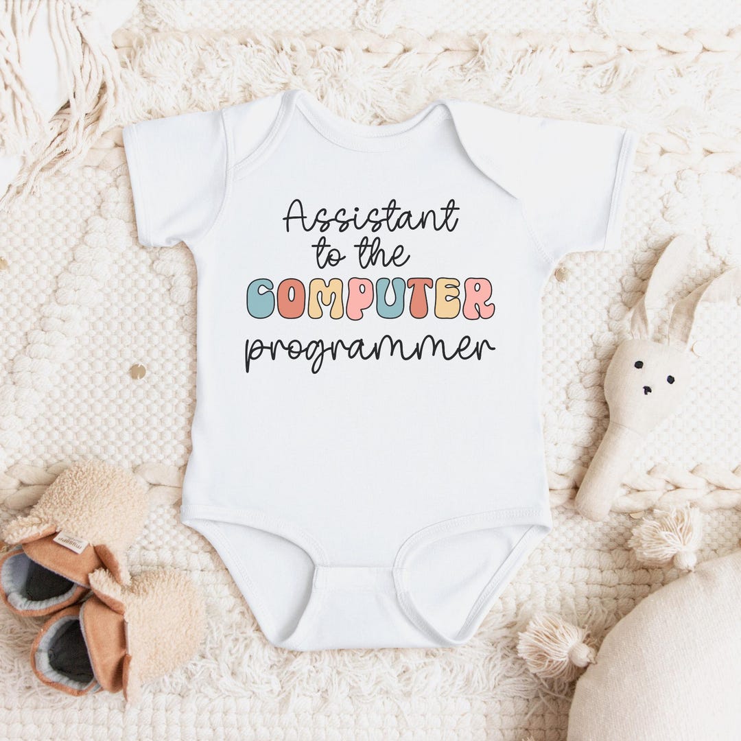 Computer Programmer Bodysuit, Cute Computer Programmerbaby Gift ...