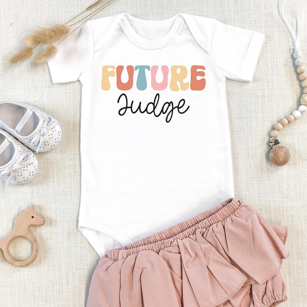 Judge Bodysuit, Cute Judge Baby, Gift Judge, Profession Onesie, Baby ...