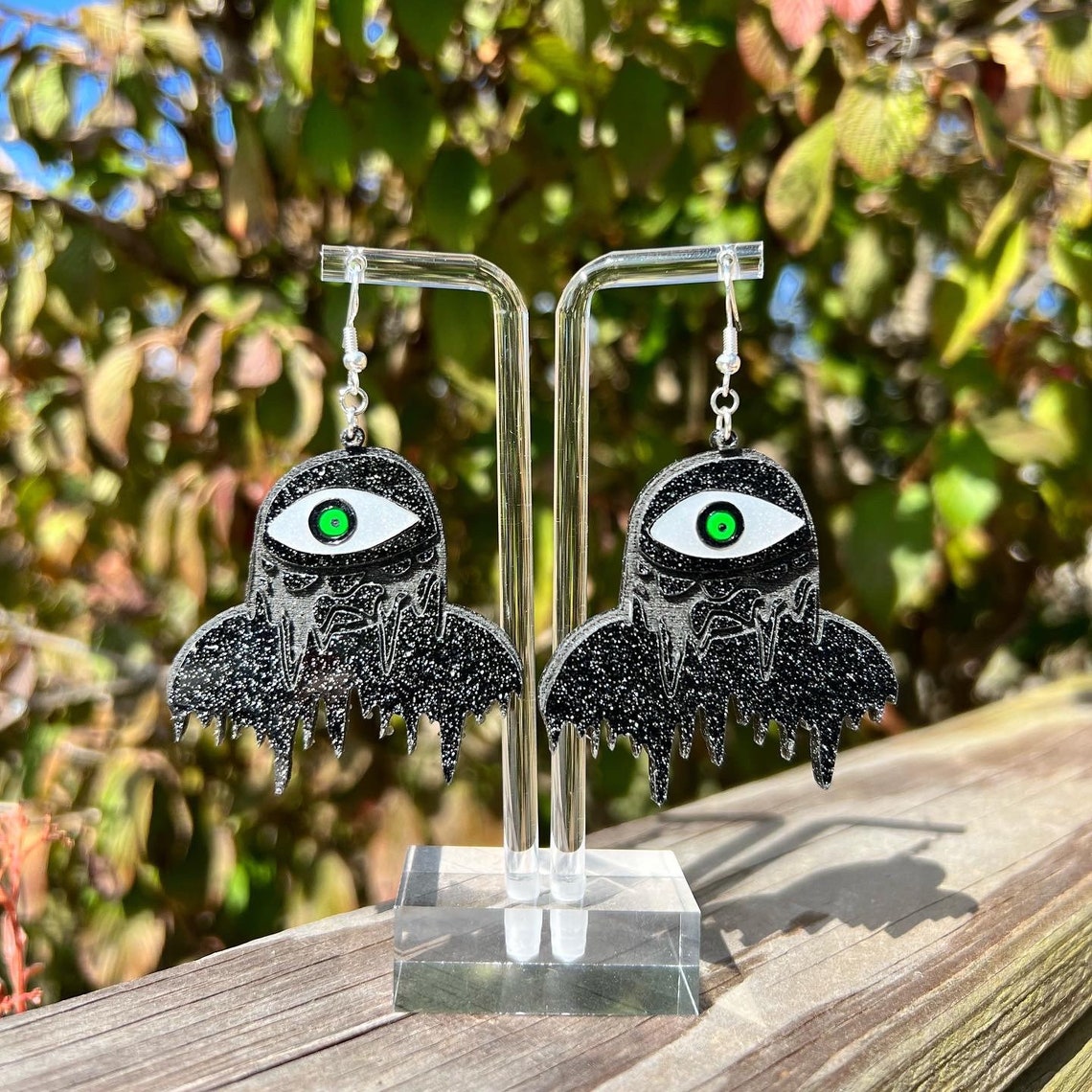 Subtronics Cyclops Earrings EDM Earrings Festival Jewelry - Etsy