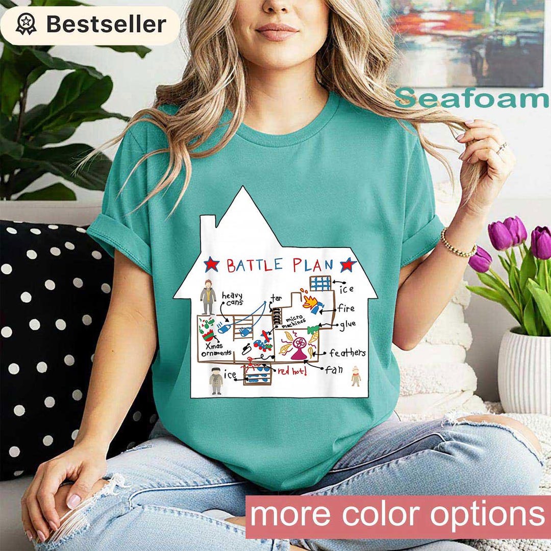 Comfort Colors® Alone Xmas Shirt, Funny Holiday Meme Christmas Tee ...