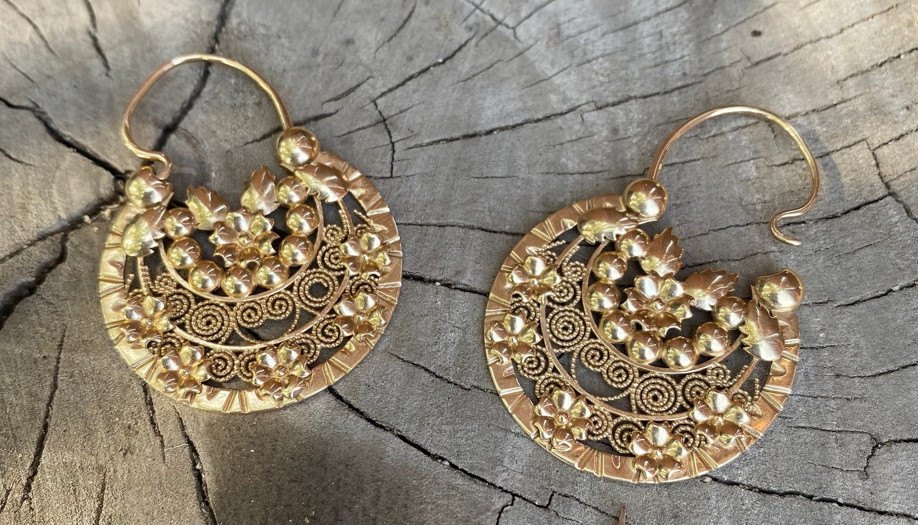 Arracadas Jerezanas De Oro