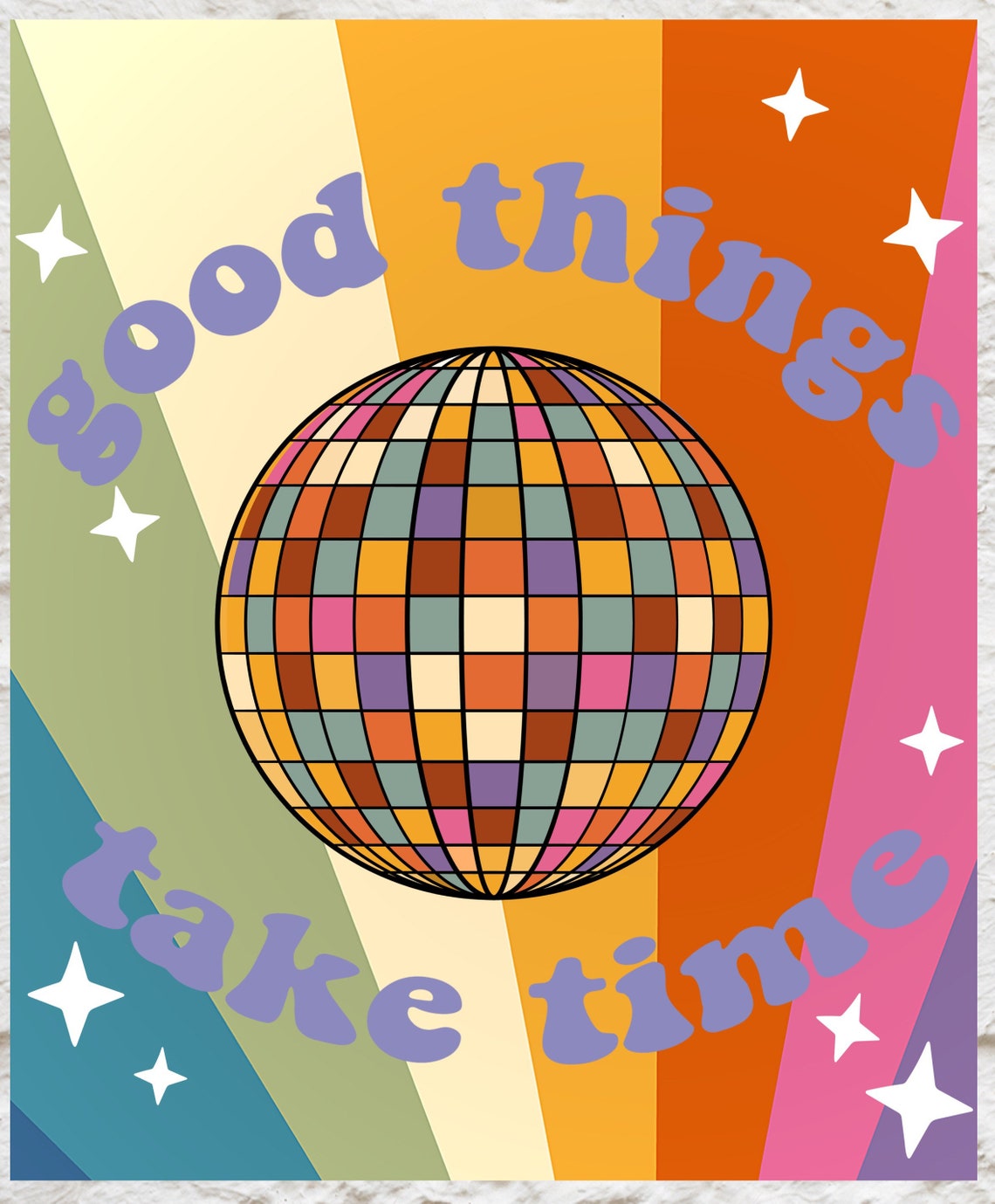 Retro Class Posters, Class Decor, Teacher Printable Posters, Groovy ...