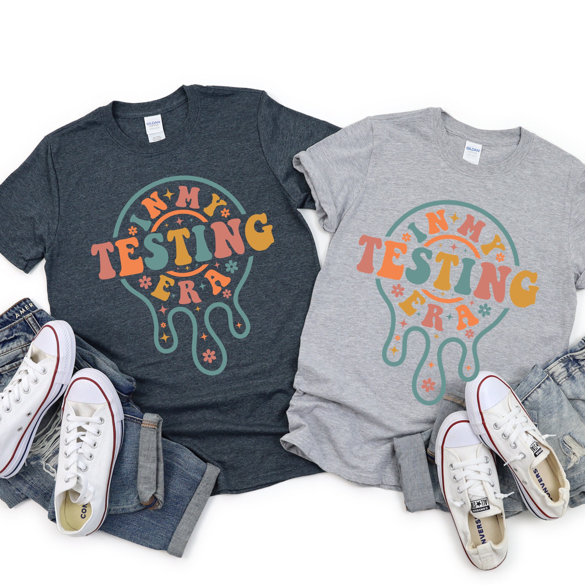 Teacher Testing Shirt In My Testing Era T Shirt Funny Teacher