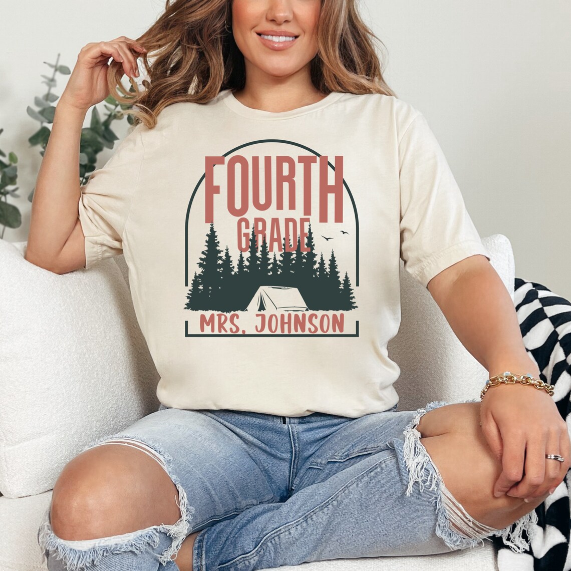 Camping Out Grade Team Shirts,teacher Grade Level Shirts,back to School ...